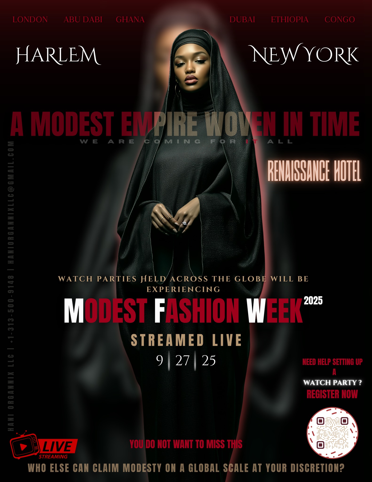 Watch Live – Harlem Modest Fashion Week
